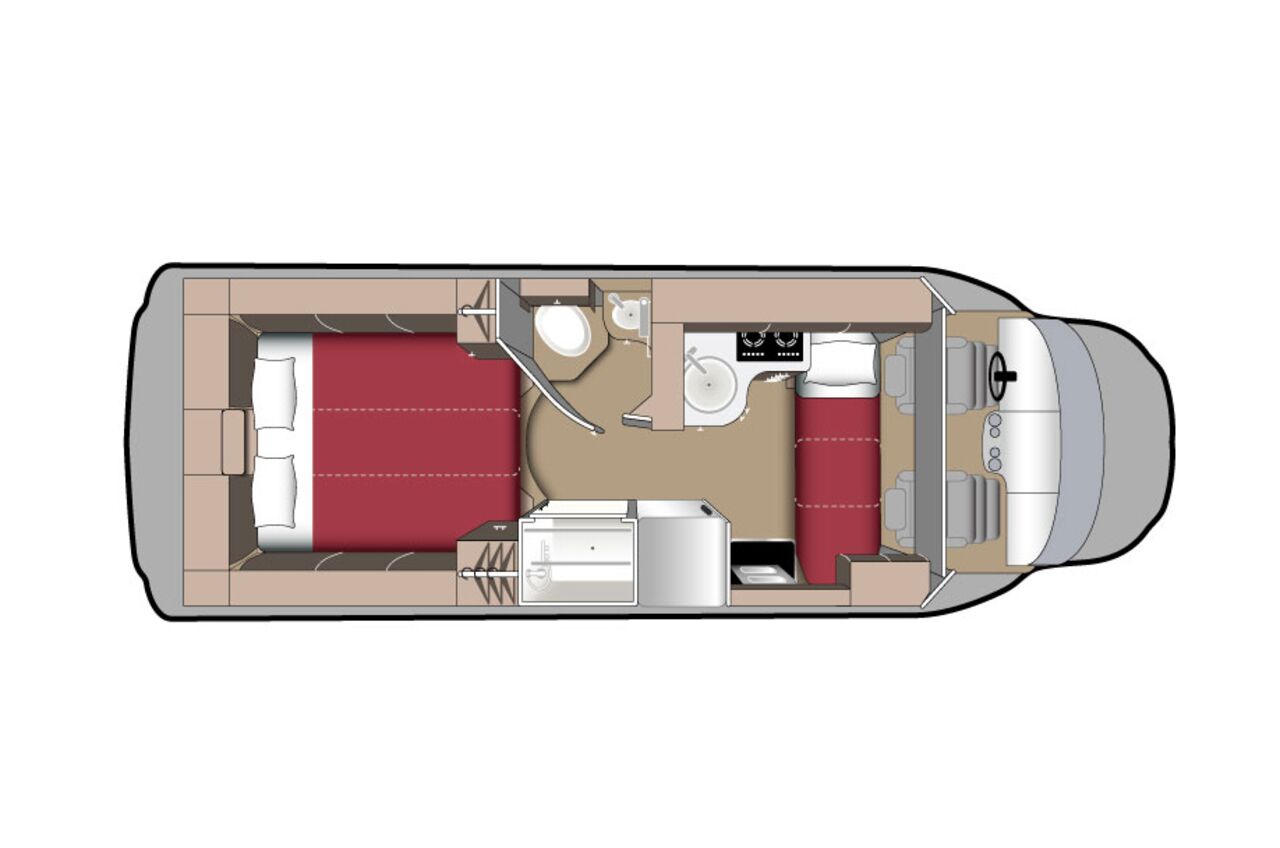 Wohnmobile Kanada, Fraserway RV: B+ Premium Travel Van | CANUSA