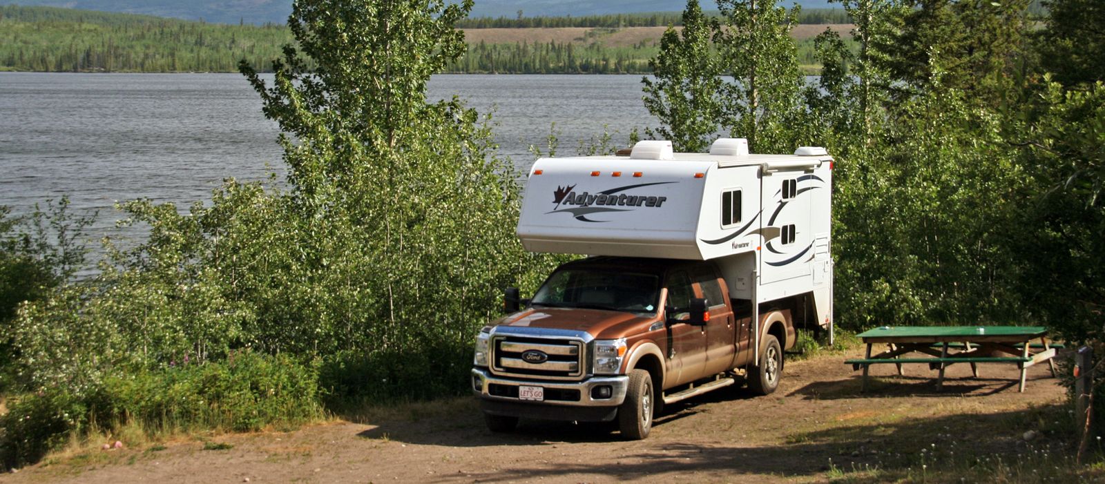 Campground am Tarfu Lake im Yukon nähe Atlin | CANUSA