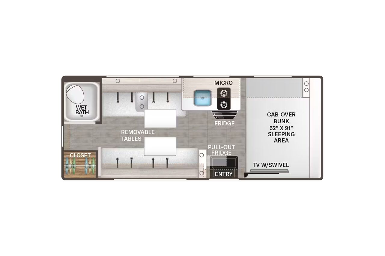 Wohnmobile Kanada, Meridian RV Rentals: Motorhome C-SMALL | CANUSA
