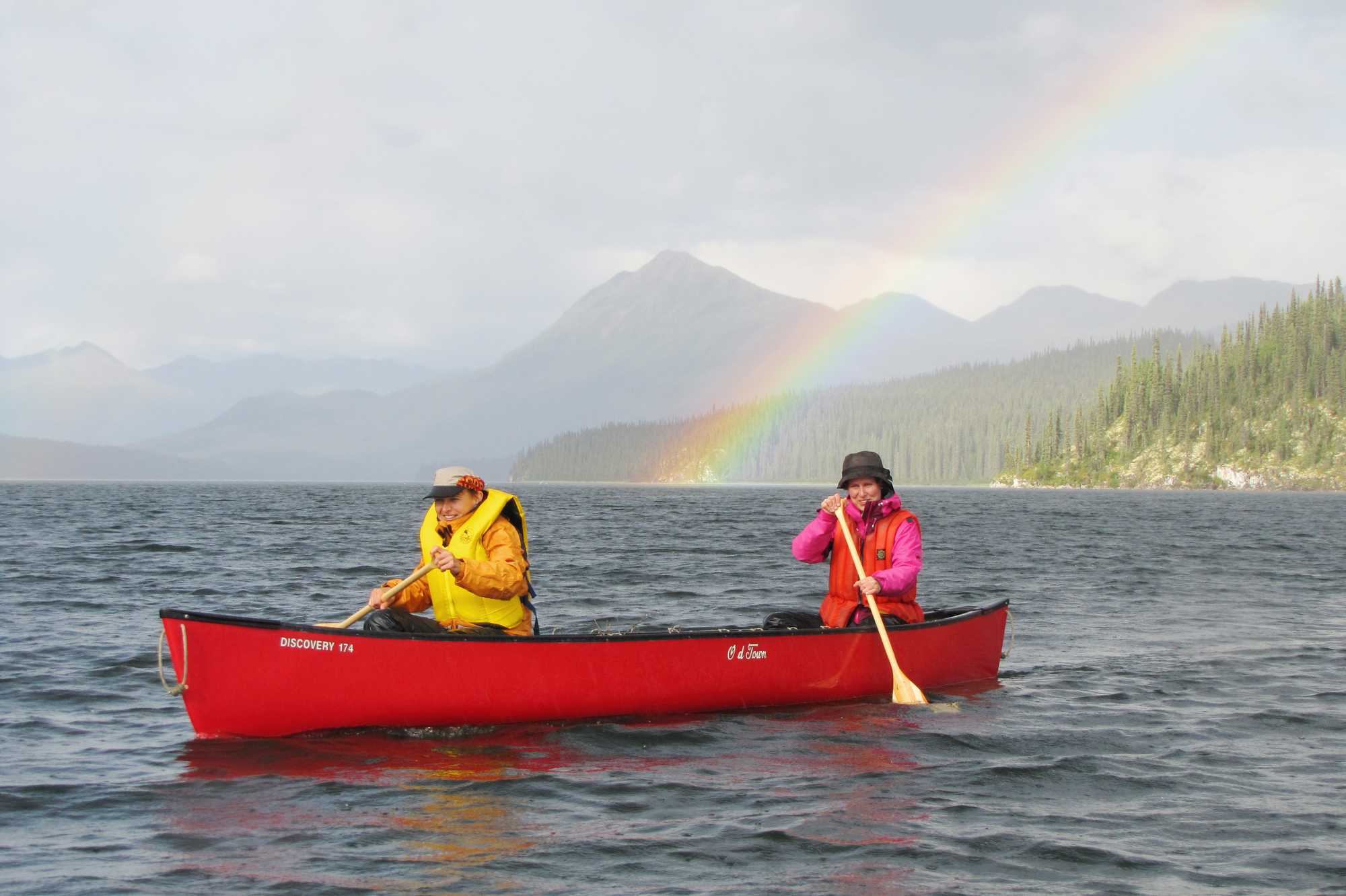 Geführte Halbtages-Kanutour auf dem Yukon River | CANUSA