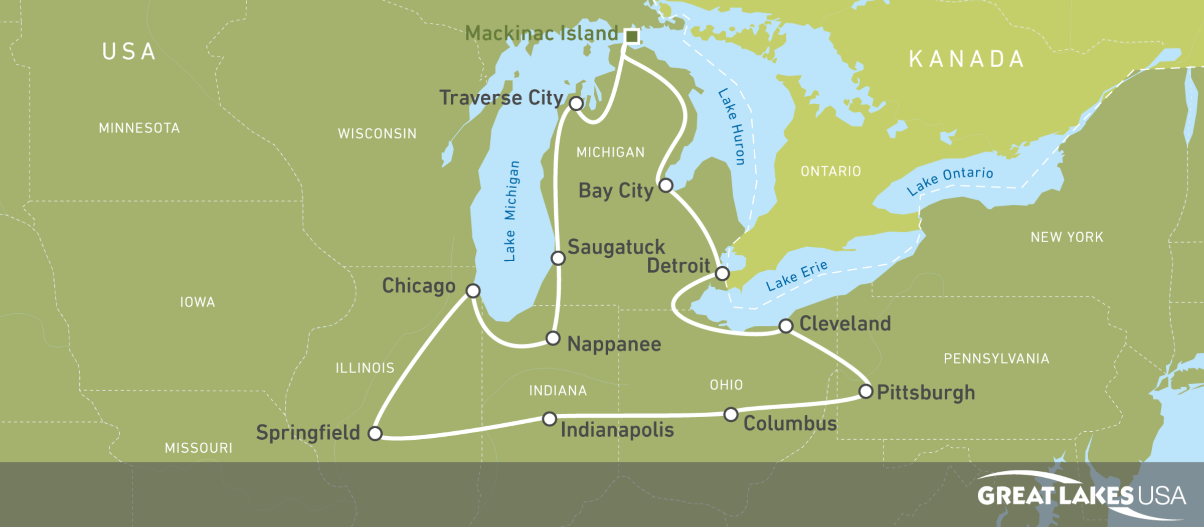 The Great Lakes Route
