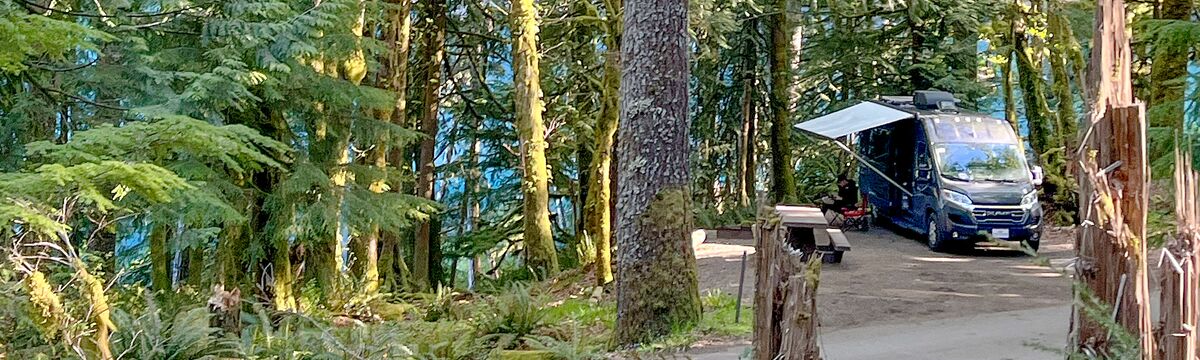 Fairholme Campground am Lake Crescent | CANUSA