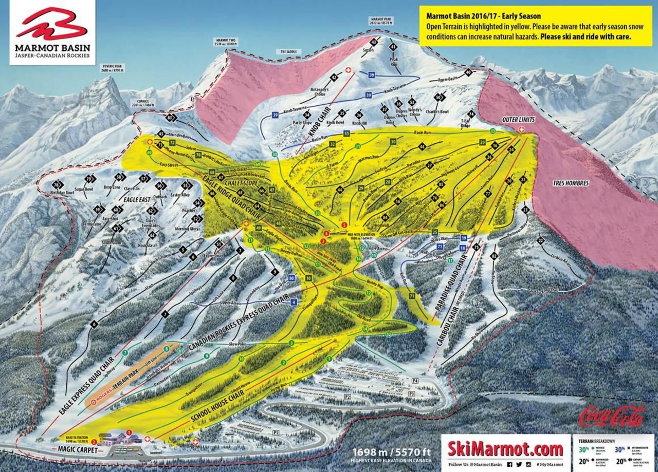 Skifahren in Jasper | CANUSA